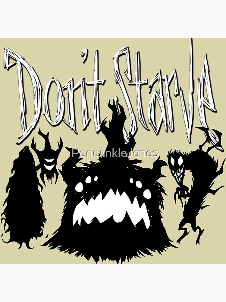 "Don't Starve Together Shadow Pieces" Canvas Print by PeriwinkleJones ...