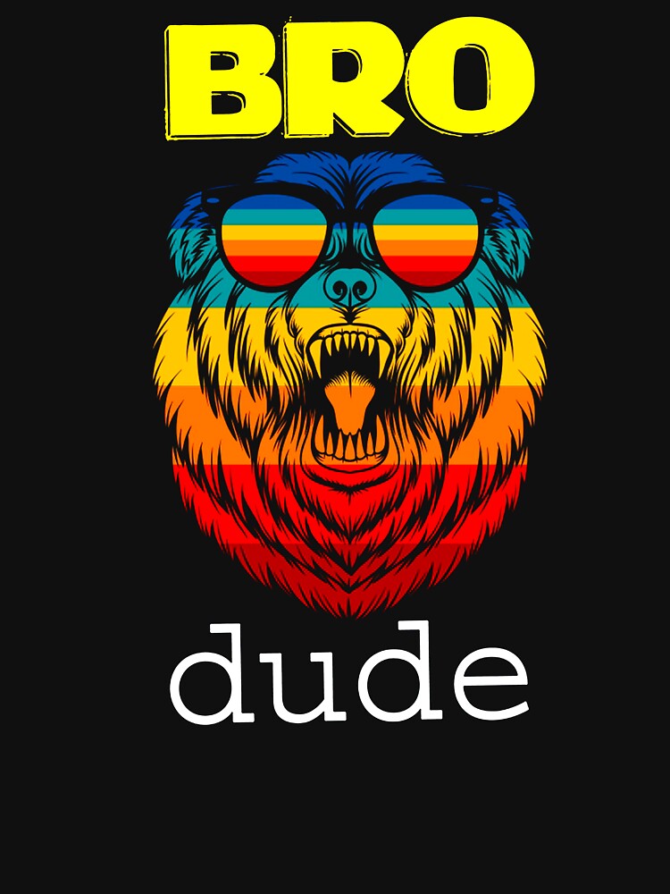 "Bro Dude" T-shirt by tepheields | Redbubble | letterkenny t-shirts ...