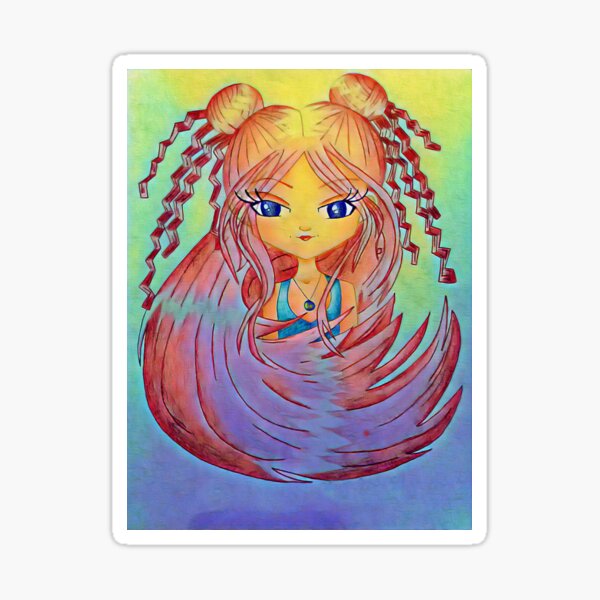 "Trixie" Sticker for Sale by AngieMBrown | Redbubble