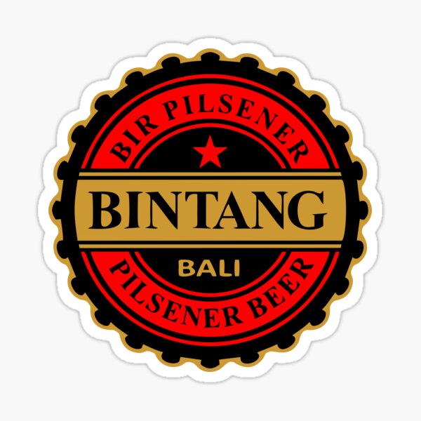 Bintang Beer Stickers | Redbubble
