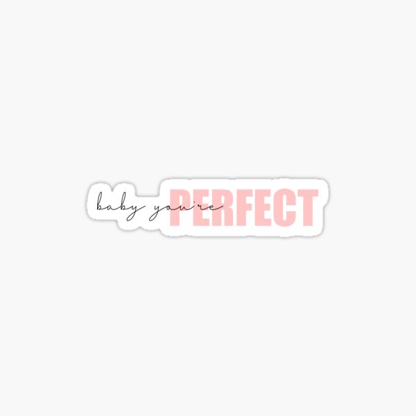 "perfect illustrative piece" Sticker for Sale by khushimali | Redbubble