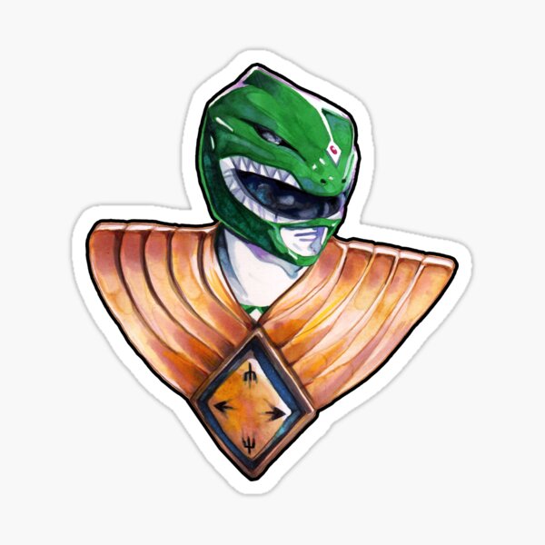 Green Ranger Stickers | Redbubble