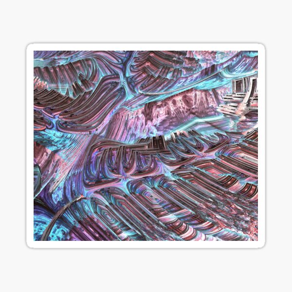 "Chromatic Refraction" Sticker for Sale by Roompis | Redbubble