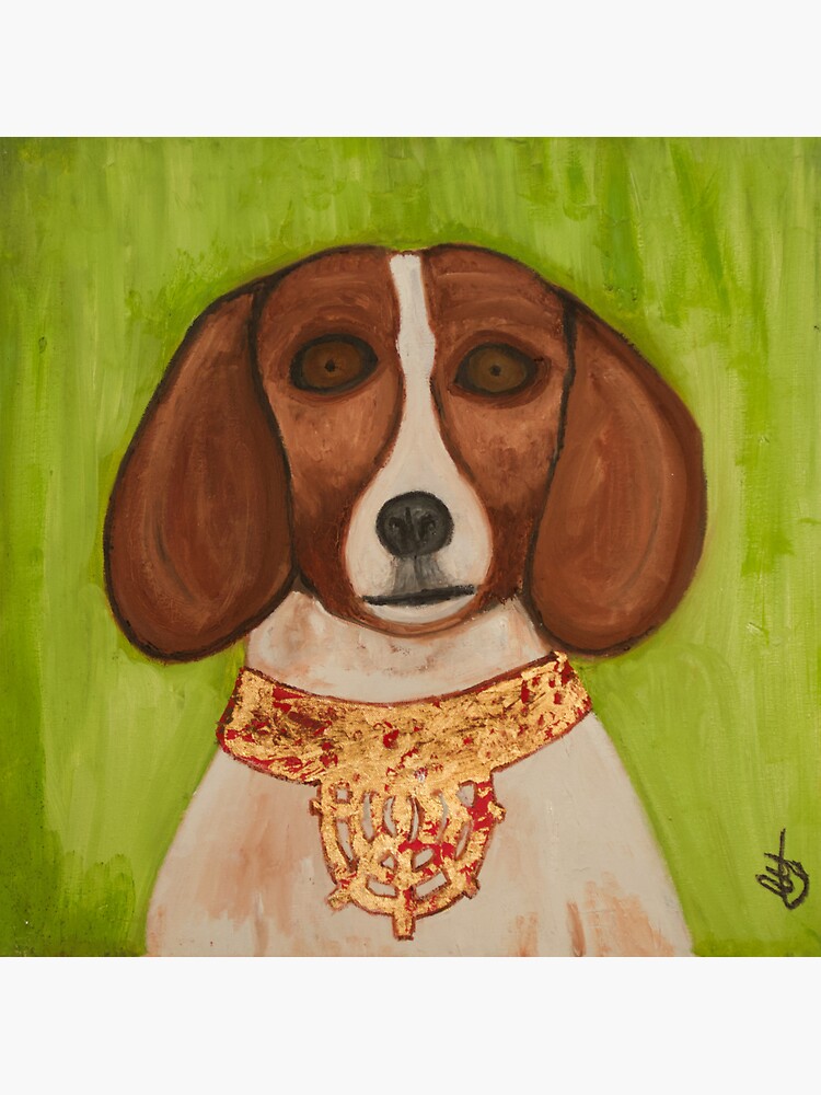 "Ms Fink" Sticker for Sale by anitalouiseart | Redbubble