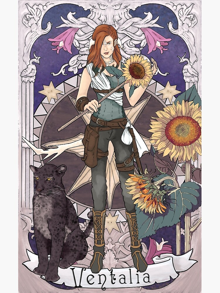 "Final Fantasy Tarot" Art Print for Sale by krashblamdicute | Redbubble
