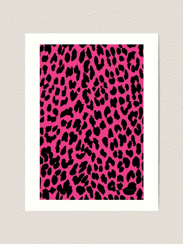 "Hot Pink Leopard Print, New 2020, Girly, Chic, Elegant" Art Print by ...