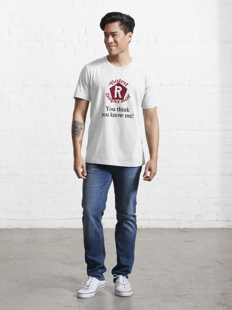 "Rated-R Superstar" T-shirt for Sale by Learntogrow | Redbubble | rated ...