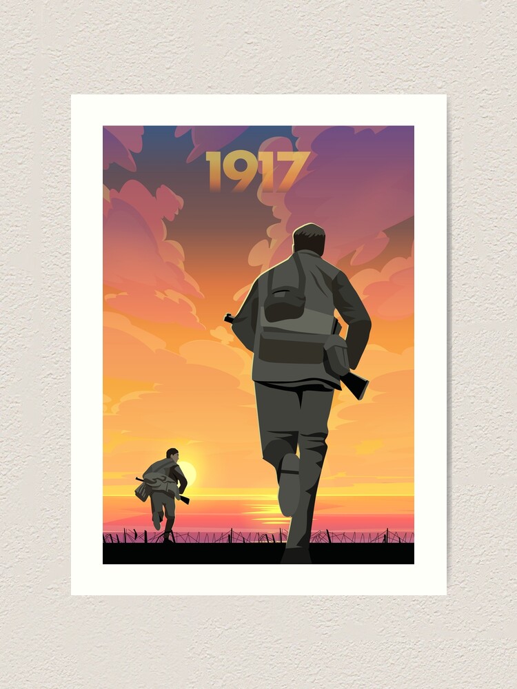"1917 - Movie poster " Art Print by Nat314 | Redbubble