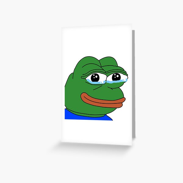 " Pepega -Twitch Emote" Greeting Card by renukabrc | Redbubble