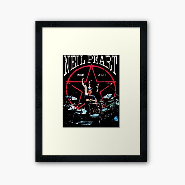 Neil Peart Wall Art | Redbubble