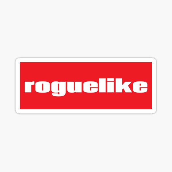 "Roguelike Words Gamer Use" Sticker for Sale by WordsGamersUse | Redbubble