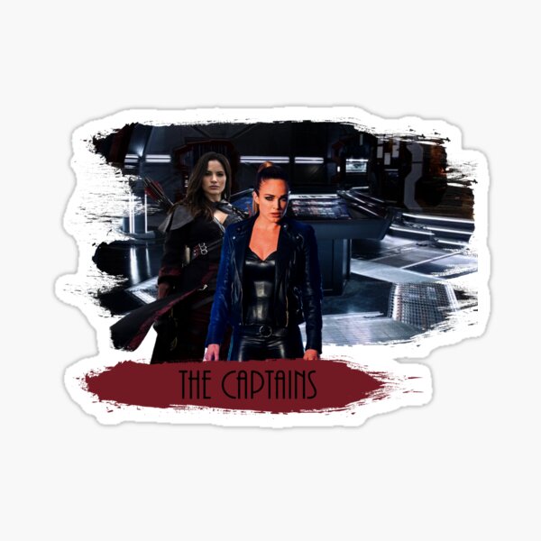 "The Captains" Sticker for Sale by october-lady | Redbubble