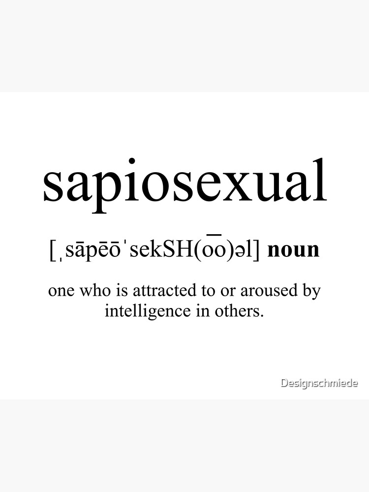 "Sapiosexual (Sapiosexualität) Definition | Dictionary Collection ...