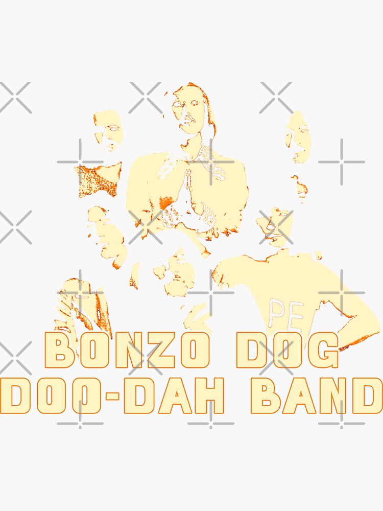 "Bonzo Dog Doo-Dah Band" Sticker for Sale by Salocin | Redbubble