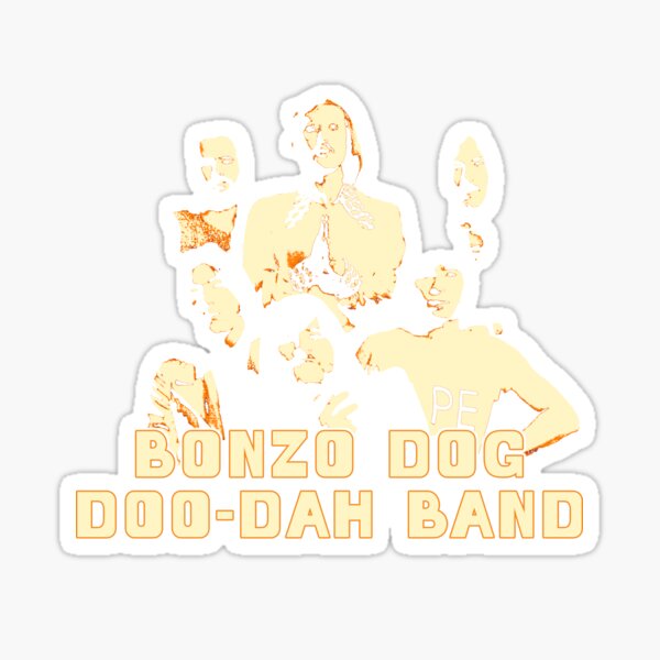 "Bonzo Dog Doo-Dah Band" Sticker for Sale by Salocin | Redbubble