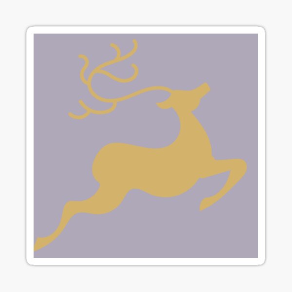 "Cute dear " Sticker for Sale by lata8081 | Redbubble