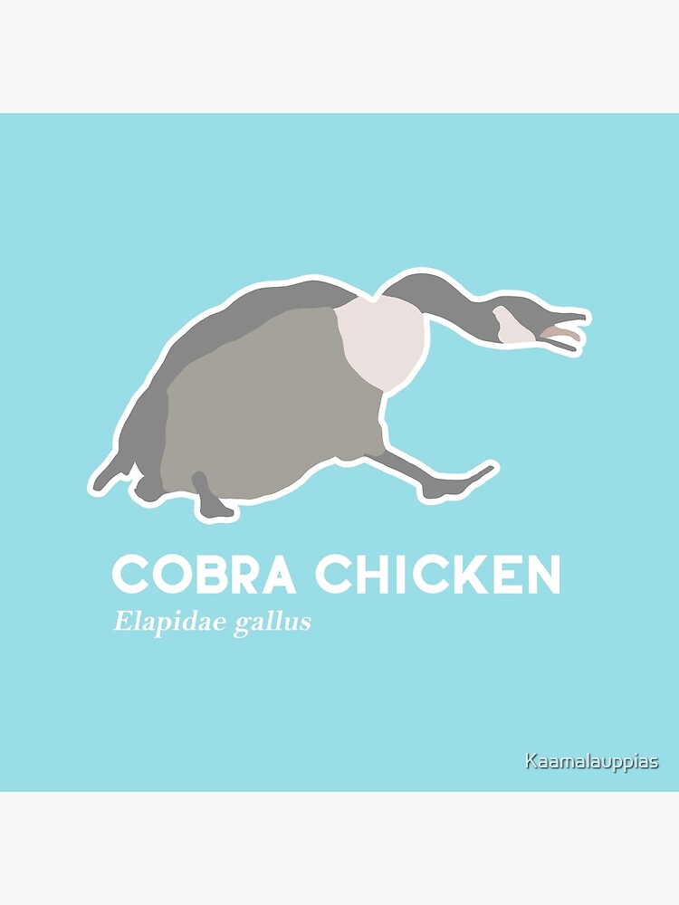 "Cobra Chicken" Poster by Kaamalauppias | Redbubble