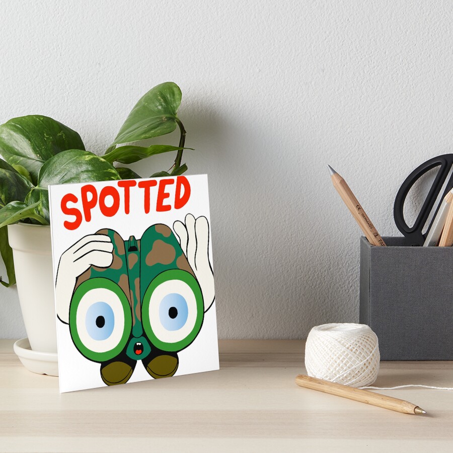 "Spotted Gaming Meme" Art Board Print by Findy | Redbubble