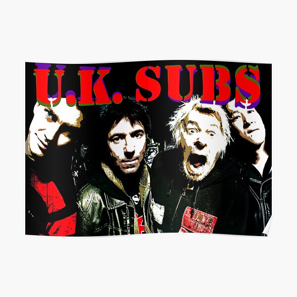 Uk Subs Posters | Redbubble