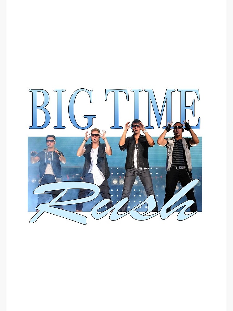 "Big Time Rush Retro Band logo" Spiral Notebook by lottakornelia ...