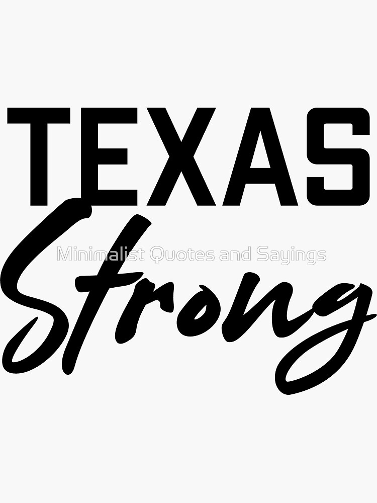 Texas Strong Houston guarantee Strong