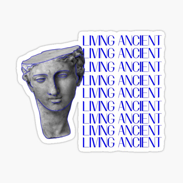 "Ancient Greek Statue" Sticker for Sale by velvetprincess | Redbubble