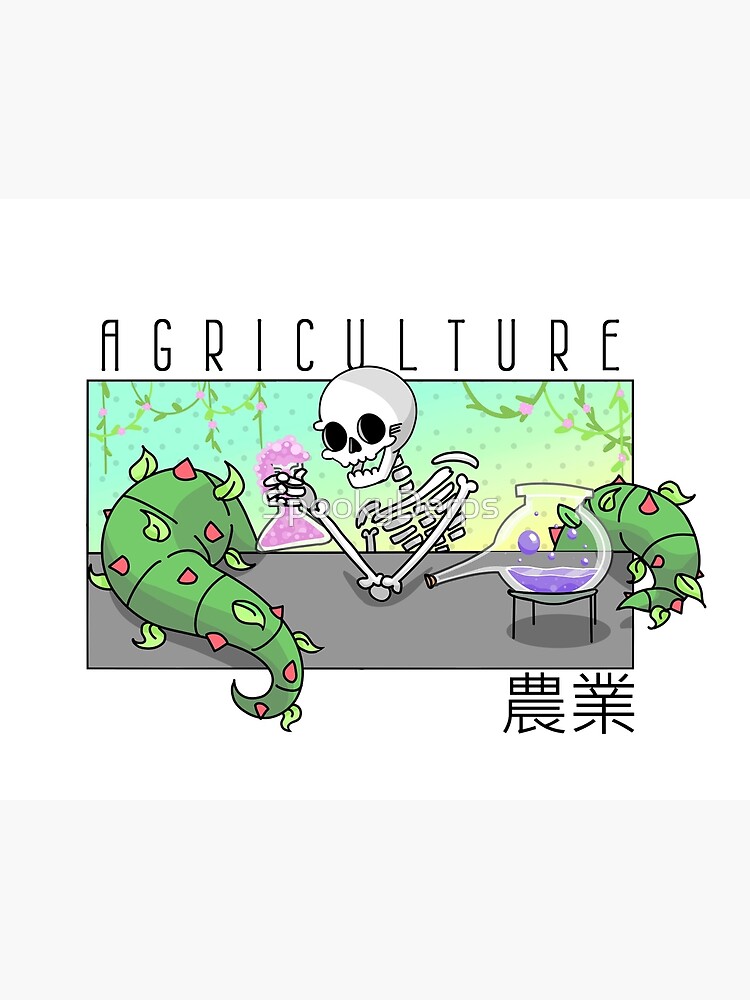 "Spooky Agriculture" Poster by SpookyDerps | Redbubble