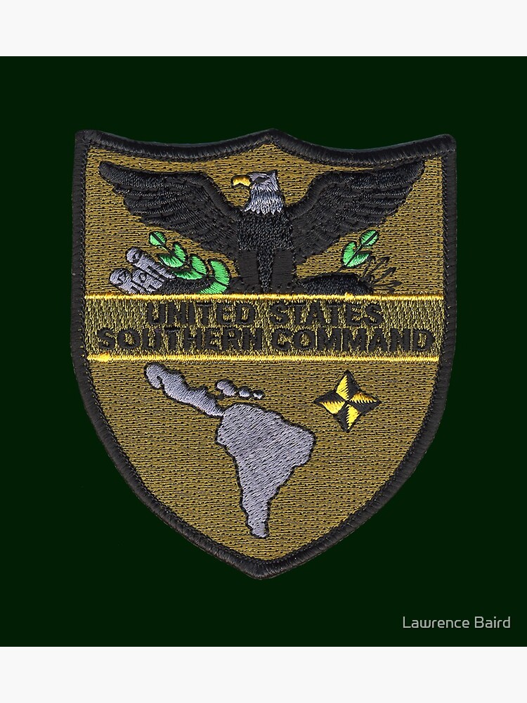 "CIA U S Southern Command" Canvas Print for Sale by Lawrence Baird ...