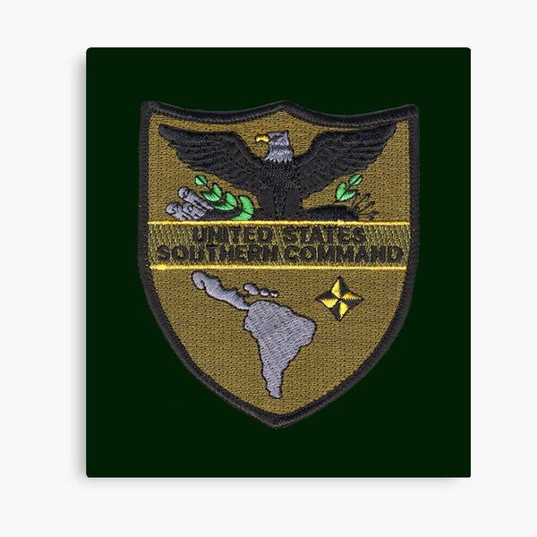 "CIA U S Southern Command" Canvas Print for Sale by Lawrence Baird ...
