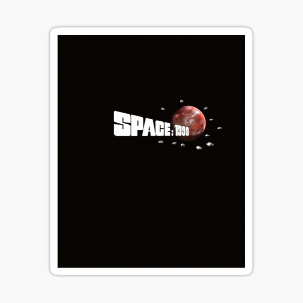"SPACE: 1999 LOGO+EAGLE+PIRI" Sticker for Sale by sorellarium13 | Redbubble