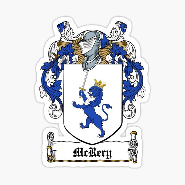 "McRery " Sticker by HaroldHeraldry | Redbubble