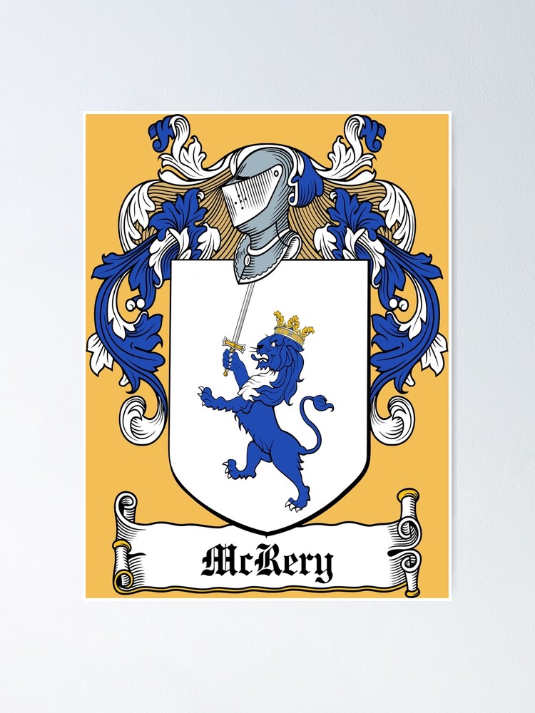 "McRery " Poster for Sale by HaroldHeraldry | Redbubble