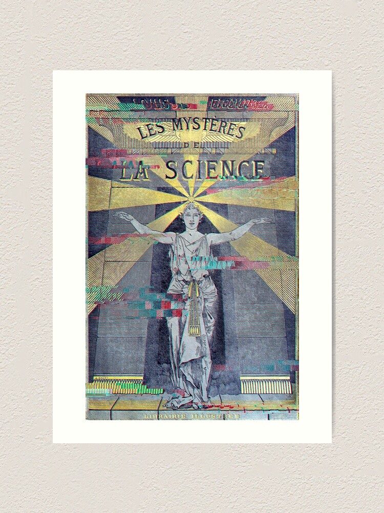 "Vintage science poster" Art Print by Blacklinesw9 | Redbubble