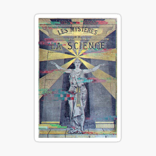 "Vintage science poster" Sticker for Sale by Blacklinesw9 | Redbubble