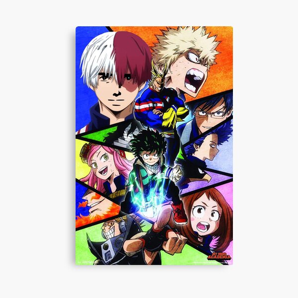 "Handsome Todoroki" Canvas Print by Axel-Who | Redbubble