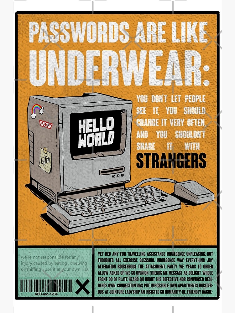 "Funny Password definition For Computer Geek" Poster for Sale by ...