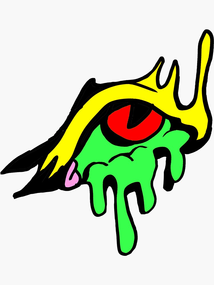 "alien eye" Sticker for Sale by Eaw5 | Redbubble