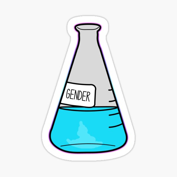 "Experimental Gender Fluid" Sticker for Sale by MikkiMischief | Redbubble