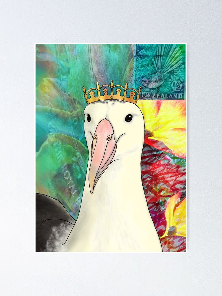 "Northern Royal Albatross" Poster by leninavillela | Redbubble