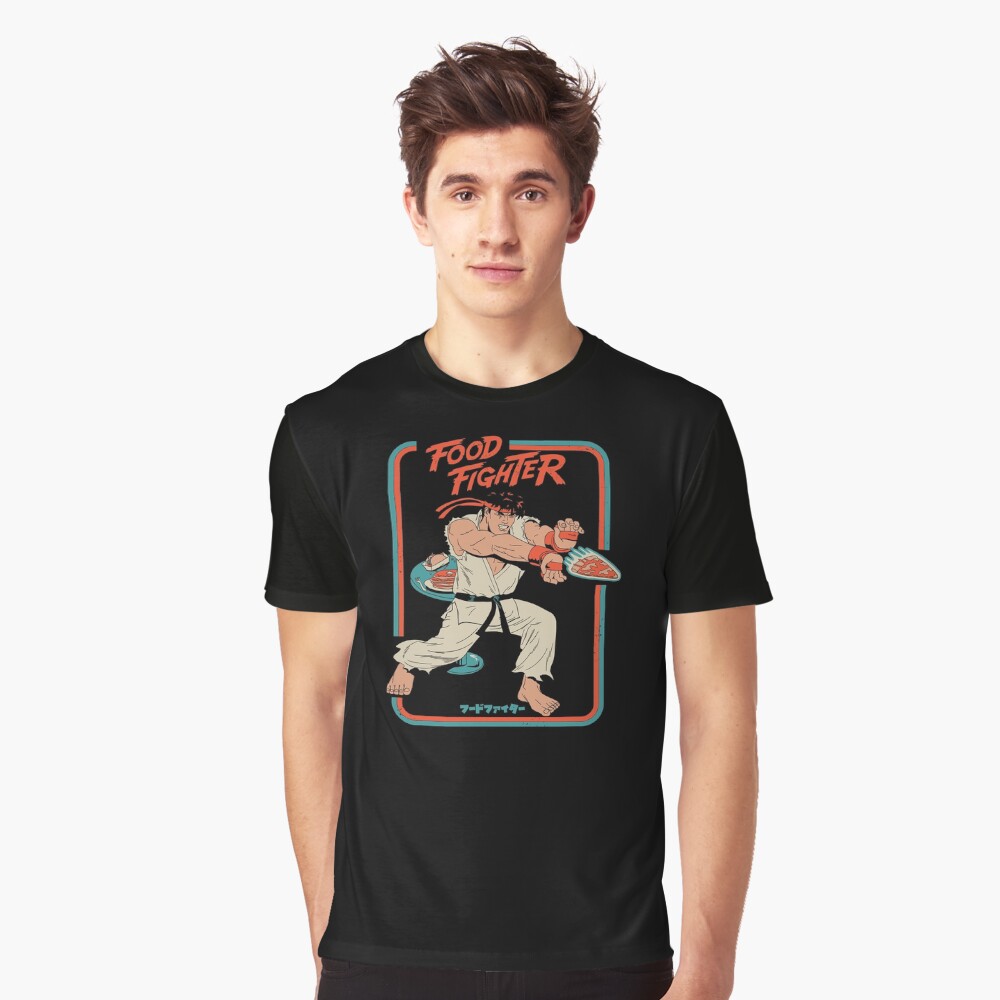 "FOOD FIGHTER" Poster for Sale by Gloopz | Redbubble