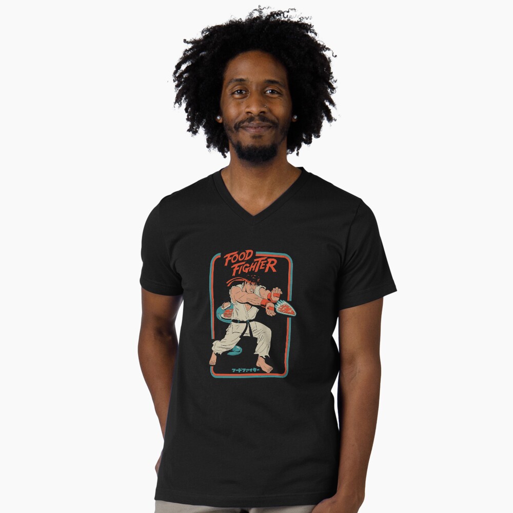 "FOOD FIGHTER" Poster for Sale by Gloopz | Redbubble
