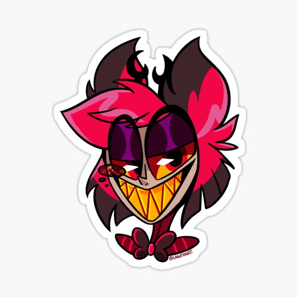 "Alastor" Sticker by Lanthart | Redbubble