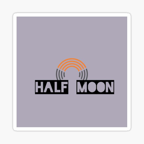"Half moon bay" Sticker for Sale by Skmajid | Redbubble