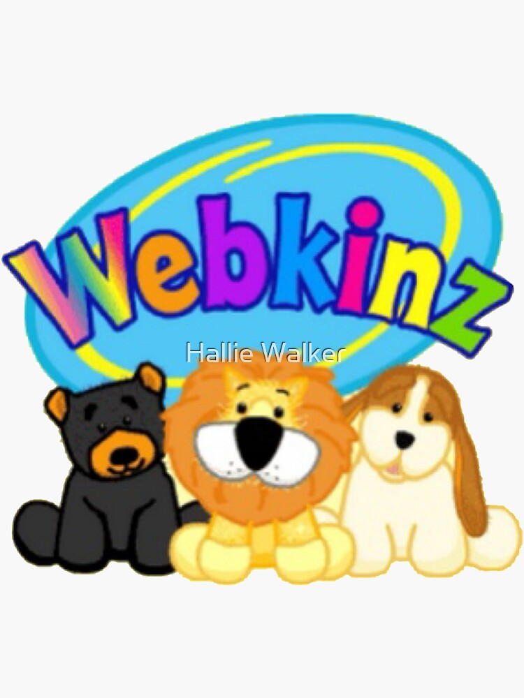 "Webkinz Sticker" Sticker for Sale by HWinchester | Redbubble