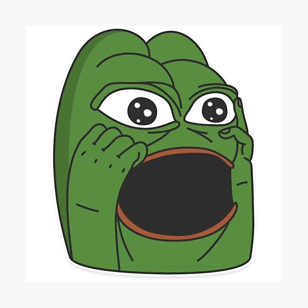 "Pepega- Emote" Photographic Print for Sale by renukabrc | Redbubble