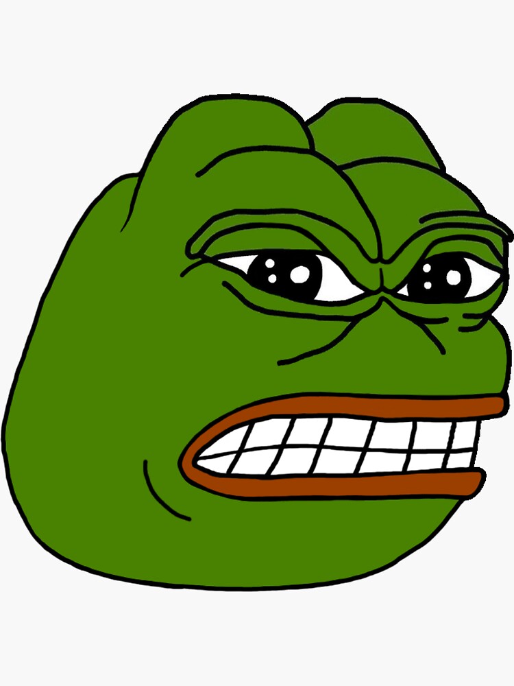 "Pepega" Sticker for Sale by renukabrc | Redbubble