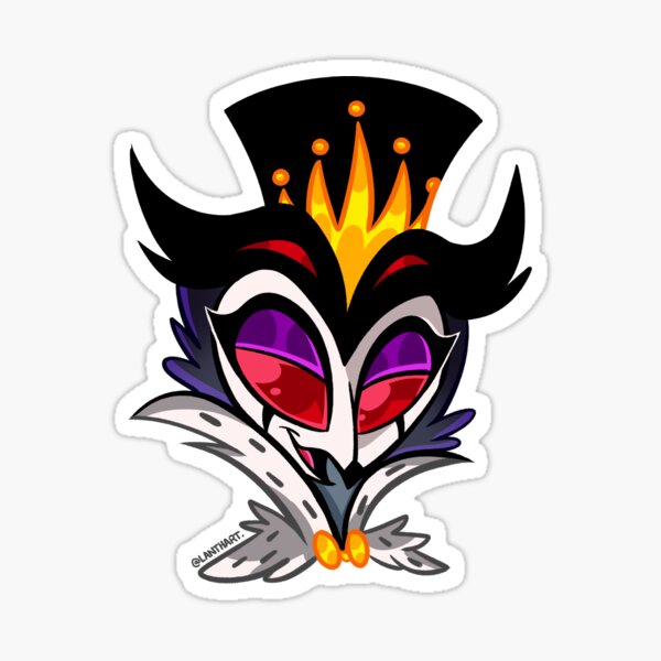 Helluva Boss Stolas Stickers | Redbubble