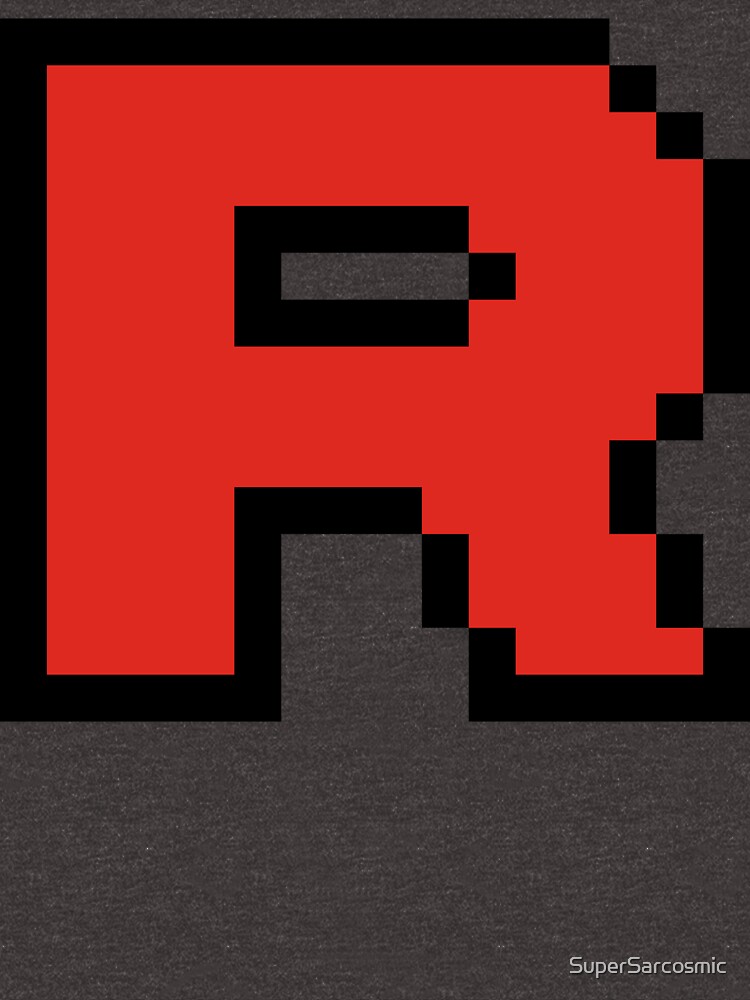 "Pixel Team Rocket Logo" Essential T-Shirt for Sale by SuperSarcosmic ...