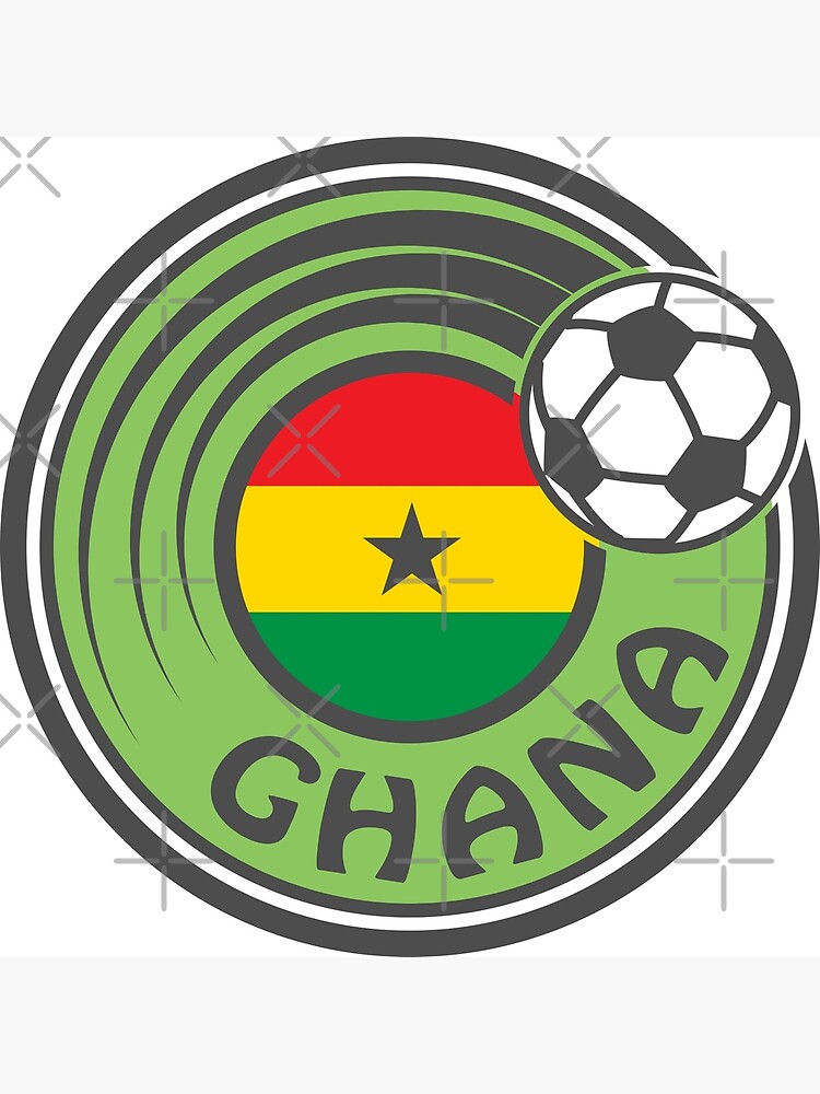 "Ghana Football Soccer sign" Poster for Sale by studio838 | Redbubble