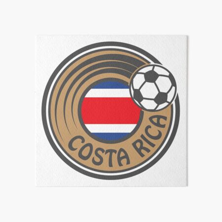 "Costa Rica Football Soccer sign" Art Board Print by studio838 | Redbubble